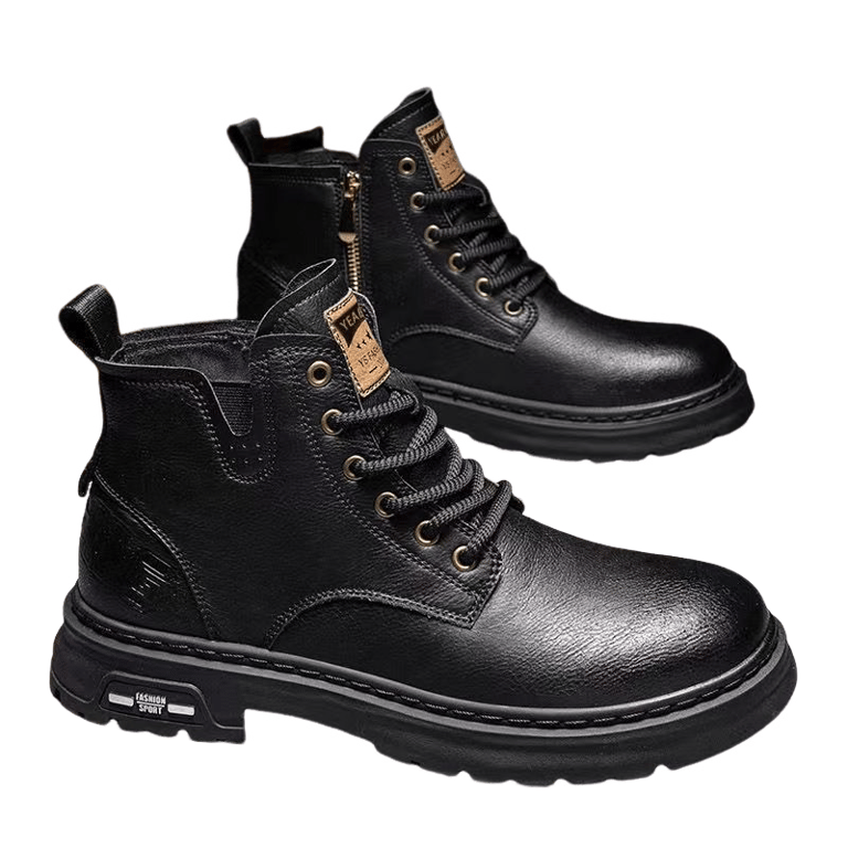 Zapatos Botas de Martín para Hombre - Negro BLWOENS | falabella.com