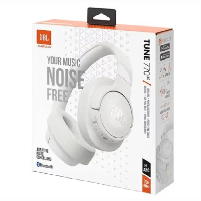 Audifono Bluetooth JBL Tune 770 BT 70hrs - Blanco JBL | falabella.com