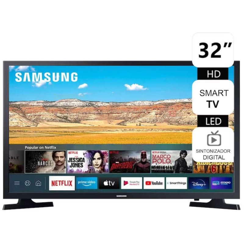 Televisor Samsung Led 32 HD Smart TV UN32T4202AG SAMSUNG | falabella.com