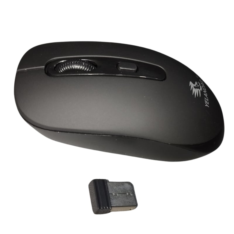 Mouse inalámbrico Yelandar W83 negro 4 botones 1600 DPI GENERICO ...