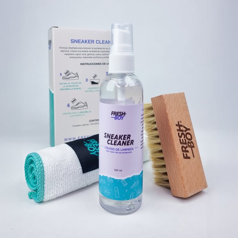 Kit de limpieza para Zapatillas Esencial - Sneaker Cleaner FRESH BOY | falabella.com