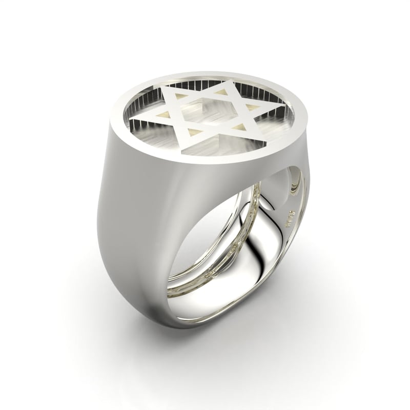 Anillo estrella de David de Luya LUYA JOYERÍA | falabella.com