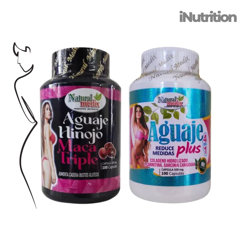 Aguaje Plus y Aguaje Hinojo Maca Triple - Natural Medix GENERICO ...