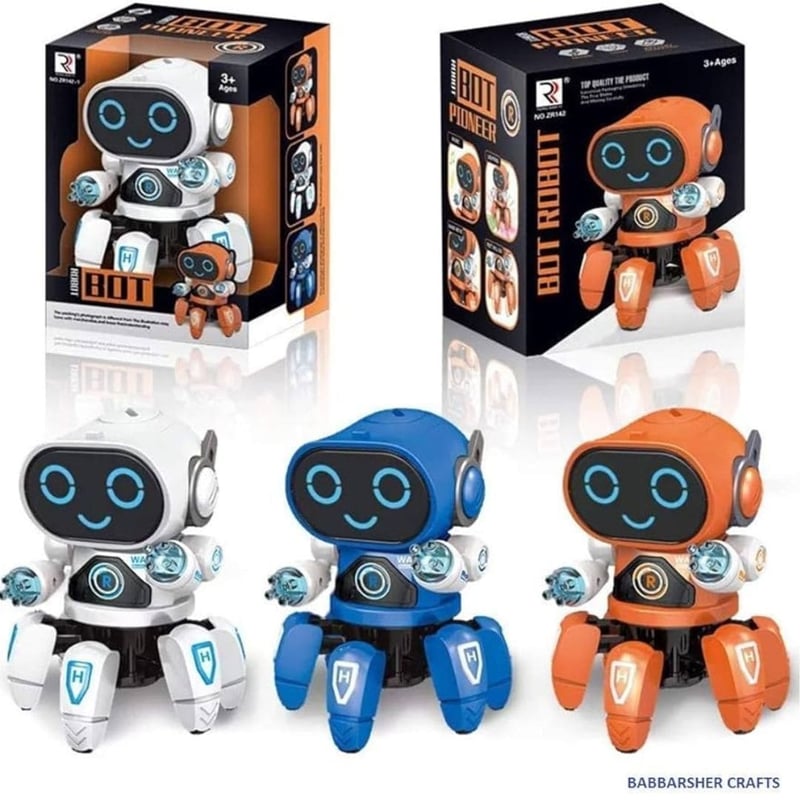 Juguete Robot Interactivo Camina con Sonido y Luces GENERICO ...