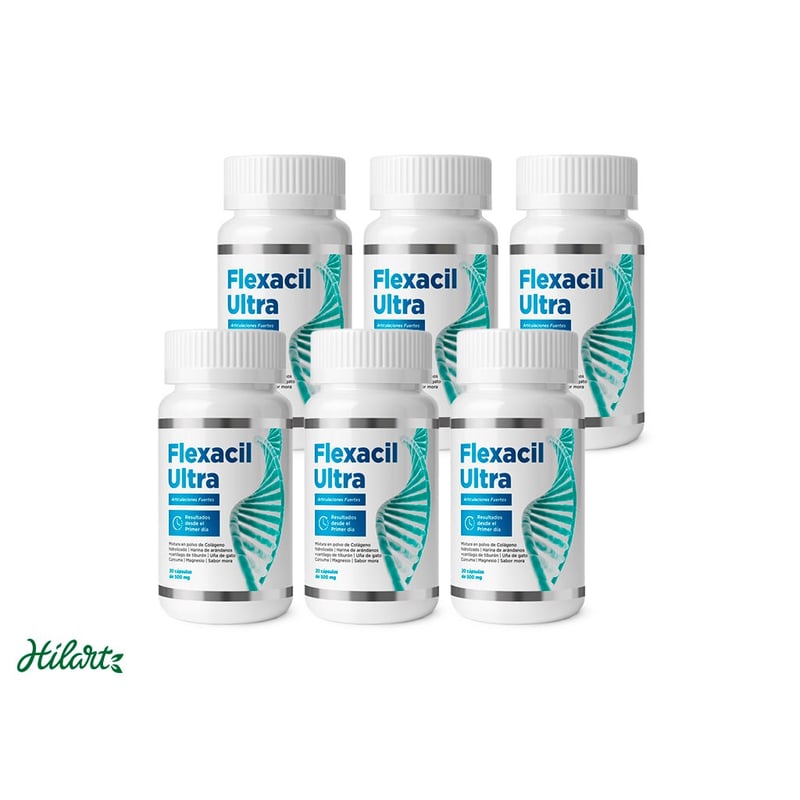 FLEXACIL ULTRA - pack x6 - para molestias articulares y óseas FLEXACIL ...