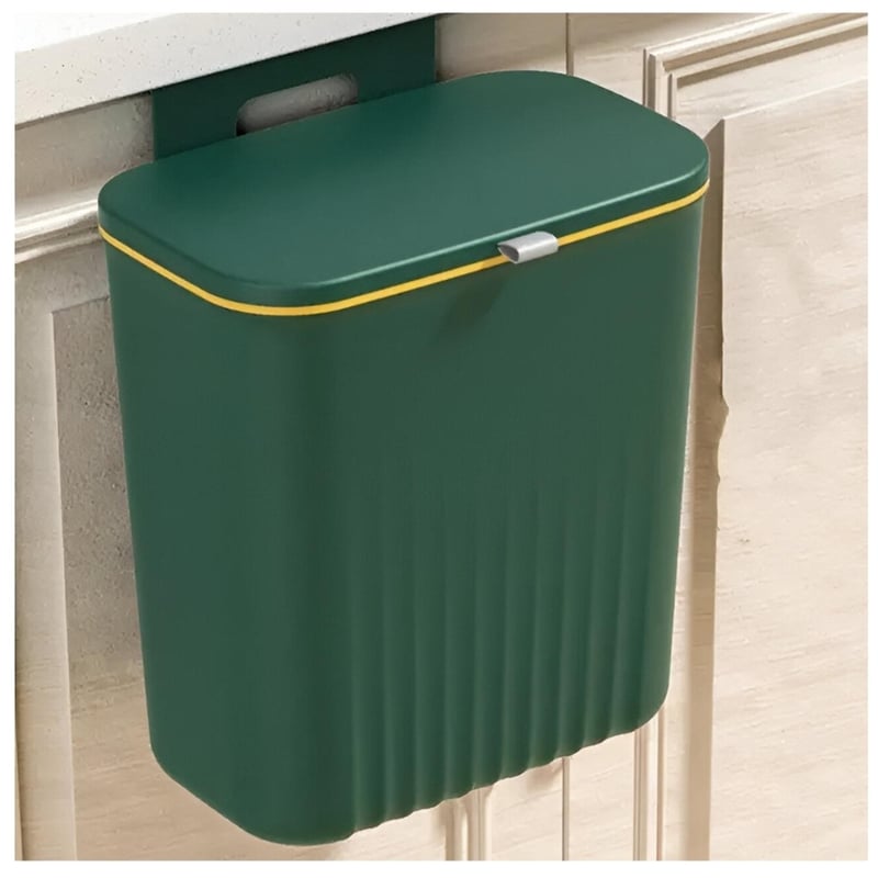 Tacho de Basura Colgante con Tapa Multiusos Verde TB3 MINARI ...