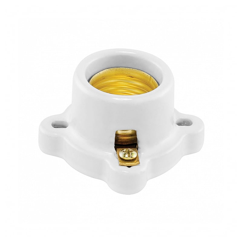 Pack X6 Socket Ceramico Para Focos Muy Útil De Fácil Anclaje GENERICO ...