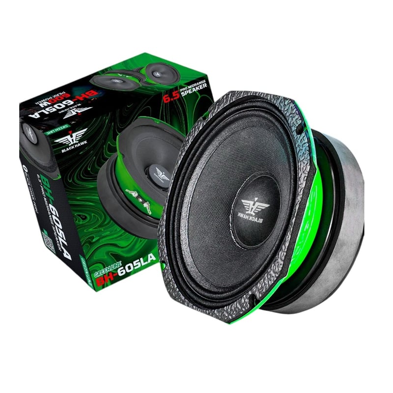 Parlantes Medios Rango Mid Bass 65 Pulgadas Black Hawk 600W BLACK HAWK ...