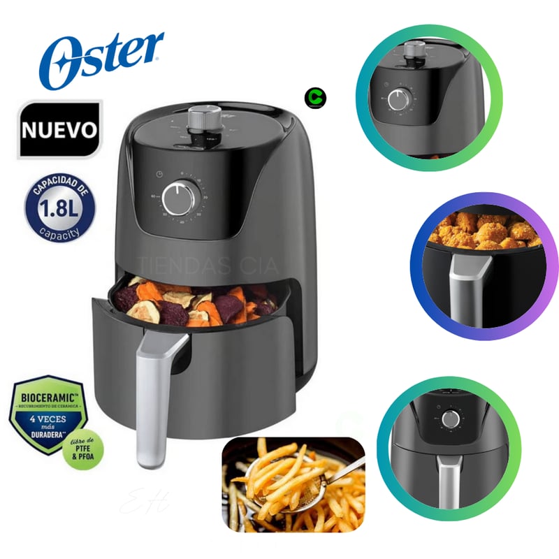Freidora de Aire Multiusos OSTER 1.8 lt - CKSTAF18M OSTER | falabella.com
