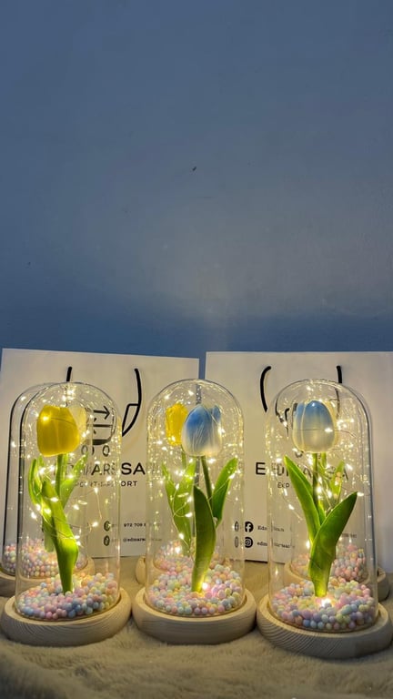 Flor artificial decorativa con luz led GENERICO | falabella.com