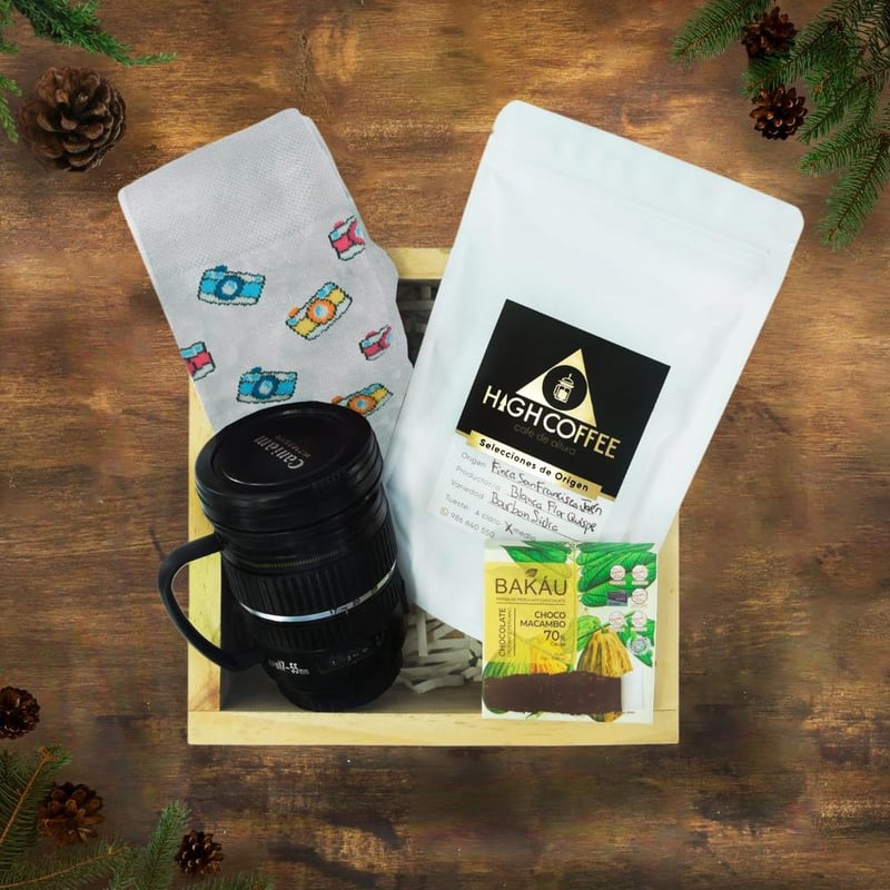 Gift Box Cafetero con Estilo - Set Único para Amantes del Café y la ...