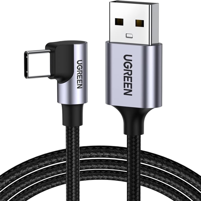 Ugreen Cable 1m USB-C Ángulo 90° 18W Carga Rápida 3A US284 - 50941 UGREEN | falabella.com