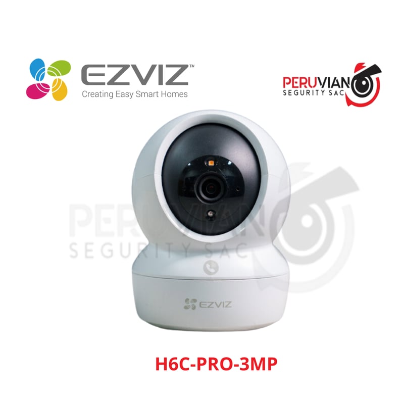 Cámara de seguridad WIFI H6C PRO 2K 3MP reemplazo H6C 1080P EZVIZ ...