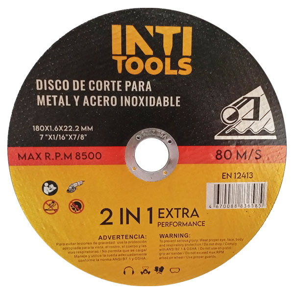 Disco para Corte Estándar 7 Inti Tools INTI TOOLS | falabella.com