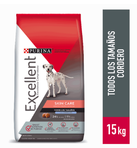 EXCELLENT SKIN CARE CORDERO ADULTO 15 KG EXCELLENT | falabella.com