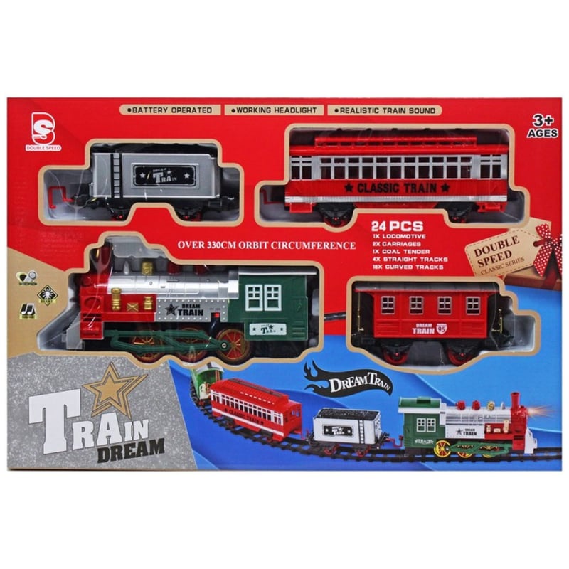 Tren Clásico Dream Train - Set de 24 Piezas con Pistas GENERICO | falabella.com