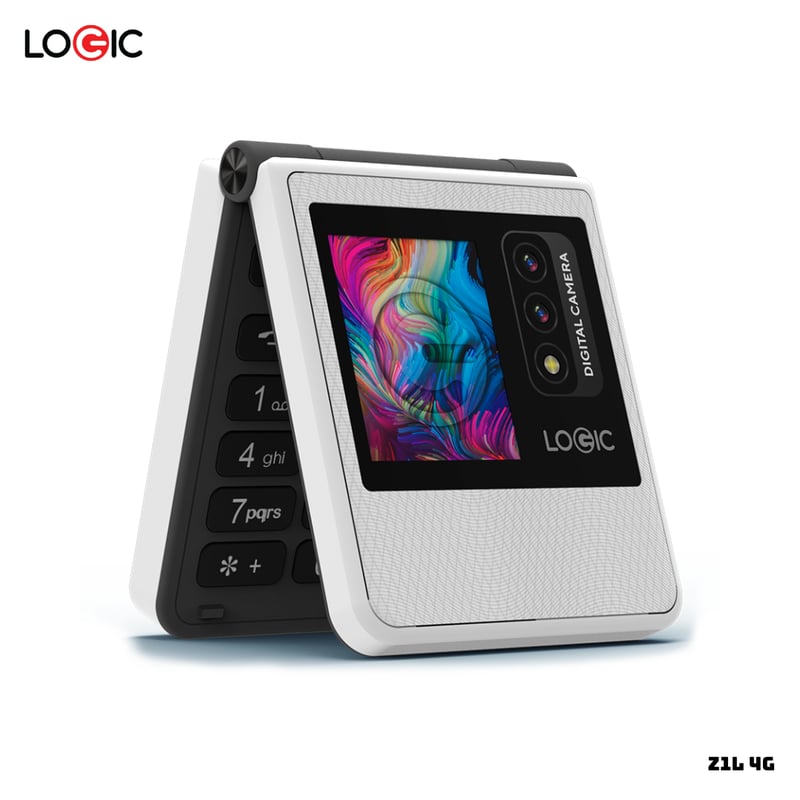 CELULAR BASICO LOGIC Z1L 4G DUAL SIM - BLANCO LOGIC | falabella.com
