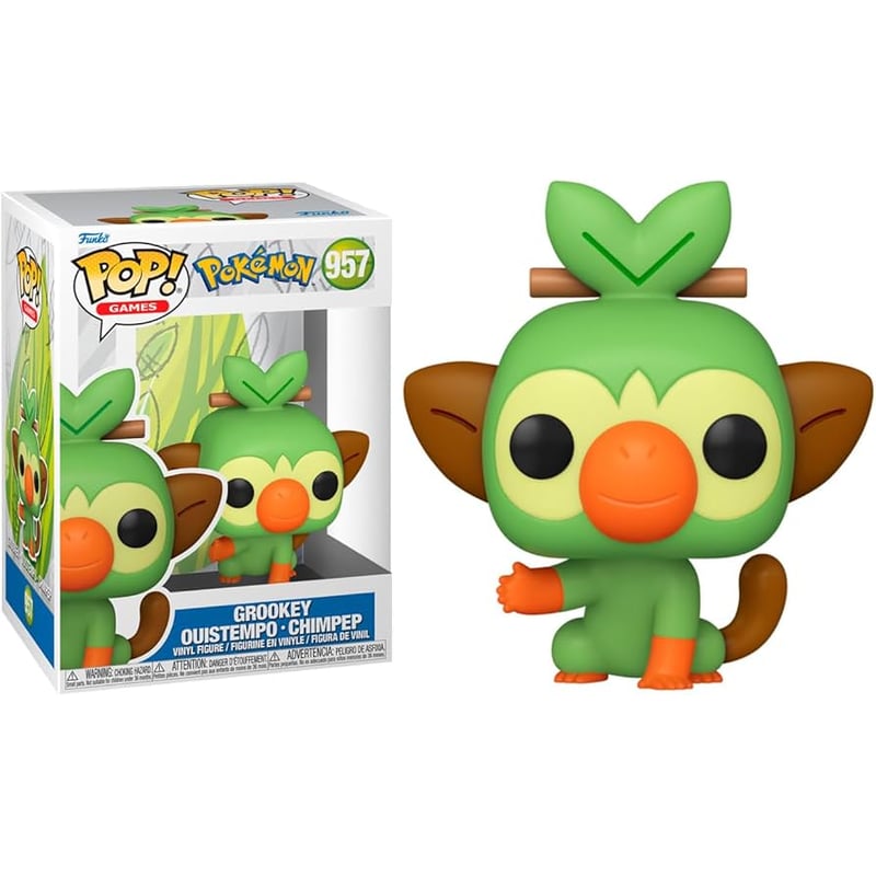 FUNKO POP Games - Pokemon - Grookey 597 FUNKO | falabella.com