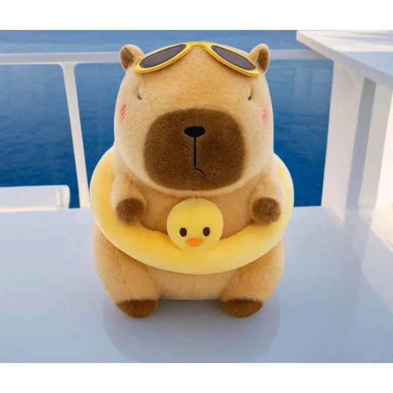 Peluche Capibara Playero 30cm GENERICO | falabella.com