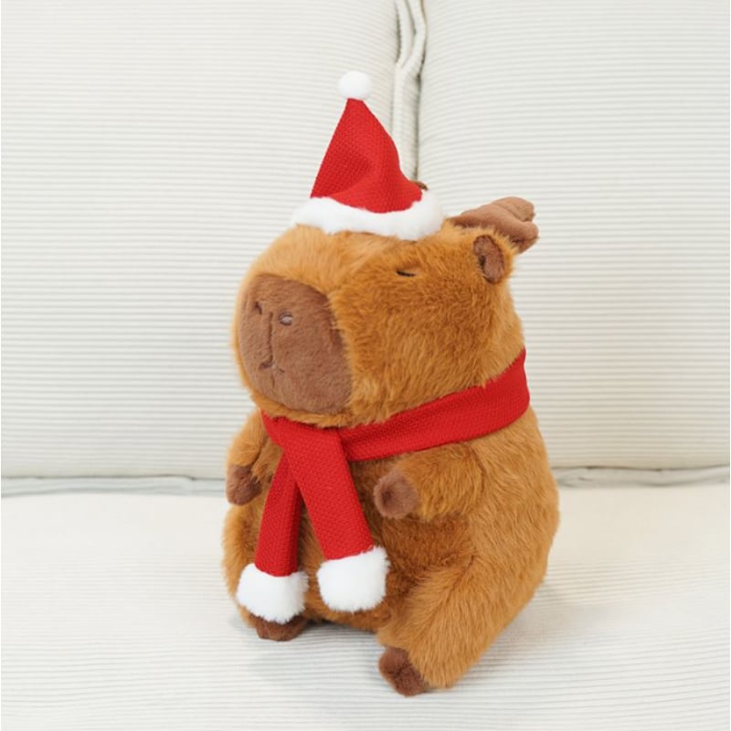 Peluche Capibara Navideño 30CM GENERICO | falabella.com