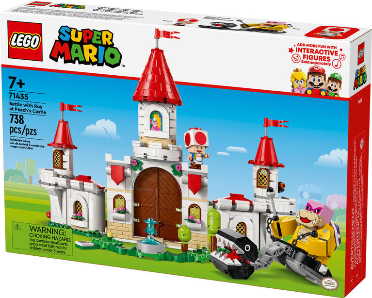 LEGO Super Mario 71435 Combate de Roy en Castillo de Peach LEGO ...