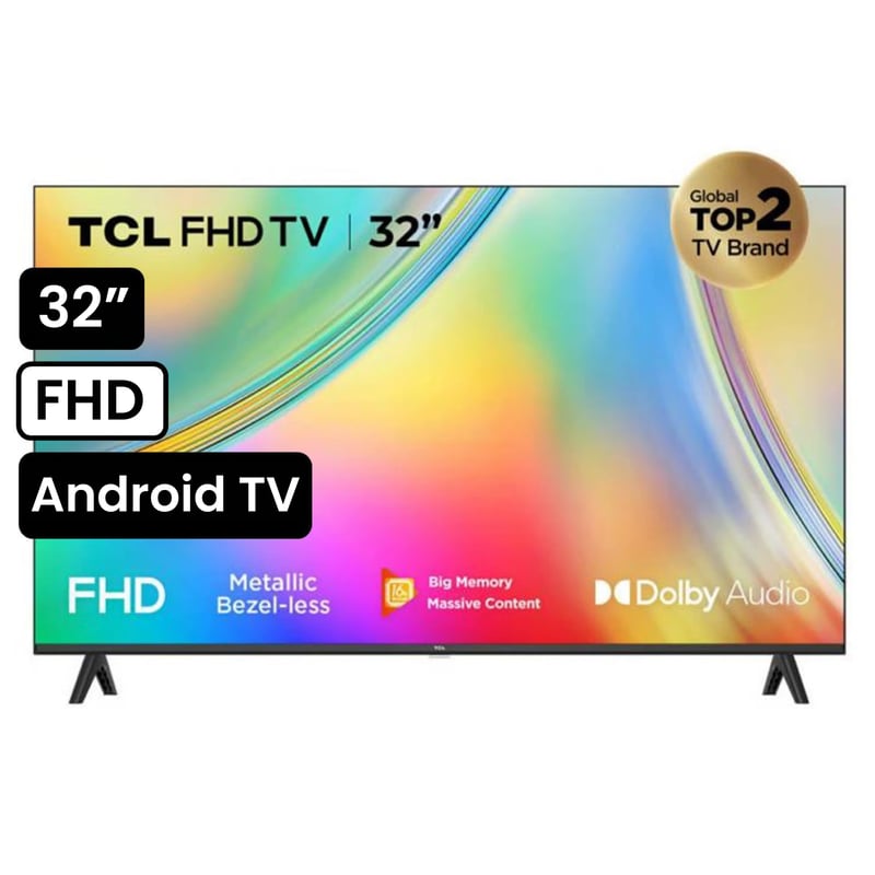 Televisor TCL 32” FHD Android TV 32S5400AF TCL | falabella.com