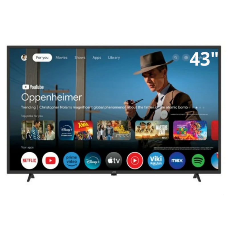 TELEVISOR JVC LED 43 SMART FULL HD TV LT-43KM348 GENERICO | falabella.com