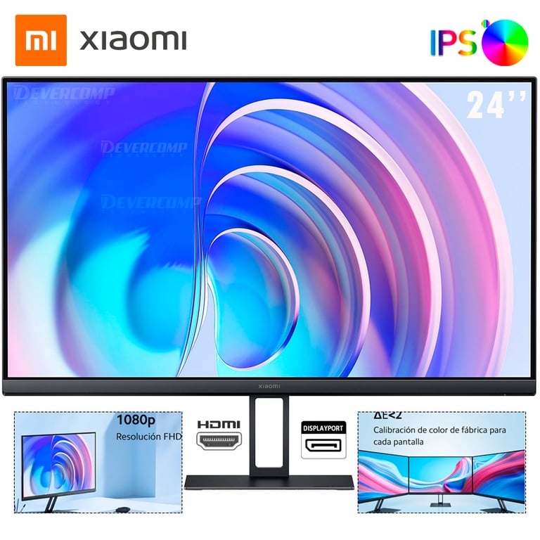 Monitor Xiaomi A24i 24′ IPS Full HD 100Hz HDMI DP XIAOMI | falabella.com