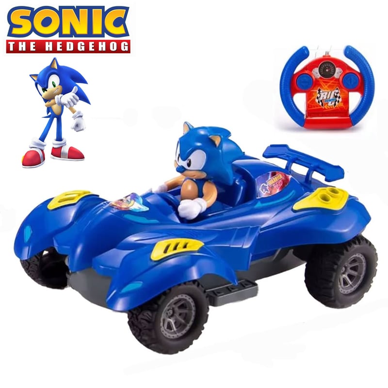 Carro A Control Remoto Sonic The Hedgehog Azul SONIC | falabella.com