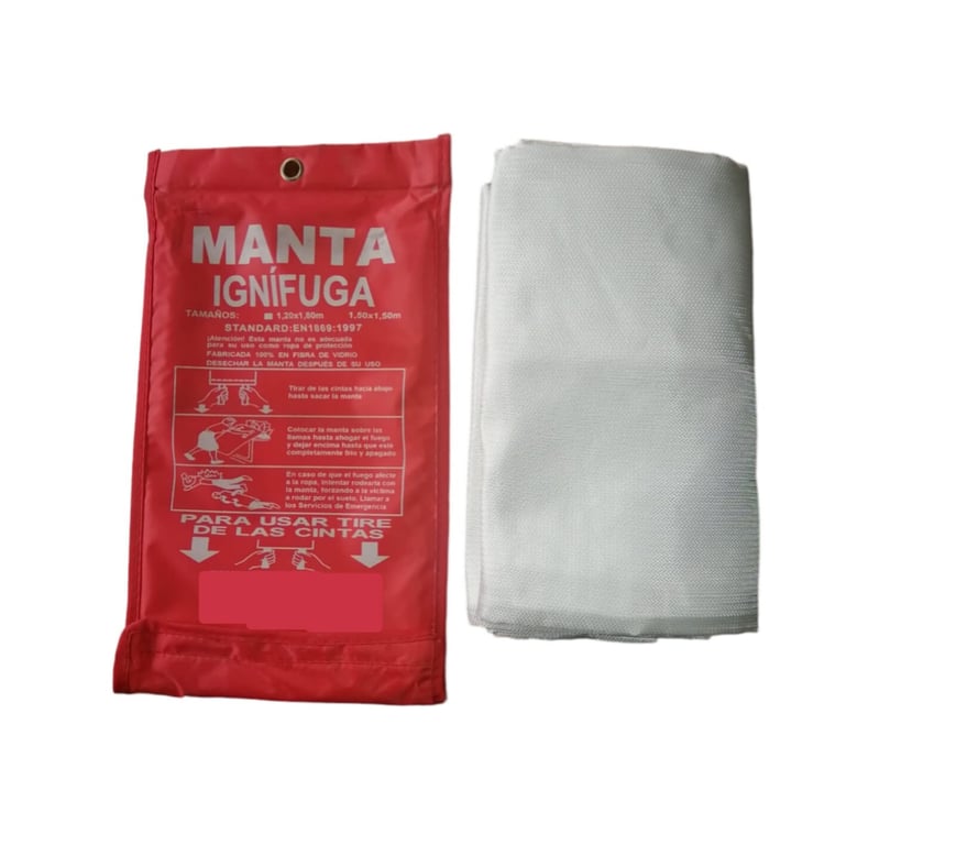 MANTA IGNIFUGA CONTRA INCENDIO 1 5 X 1 5 M GENERICO Falabella