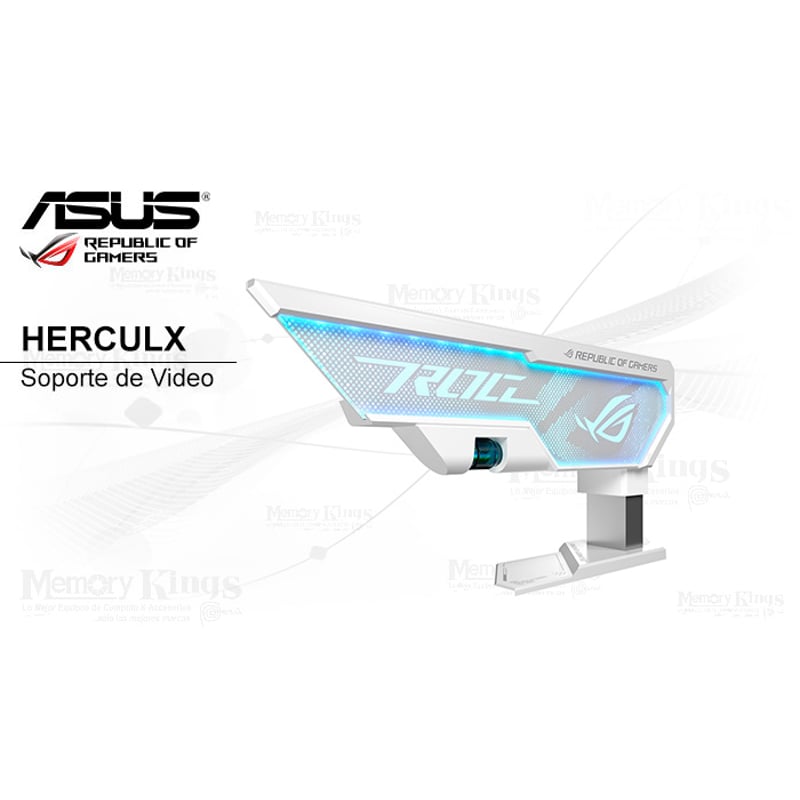 SOPORTE DE GPU ASUS ROG HERCULX 3D ARGB White ASUS | falabella.com