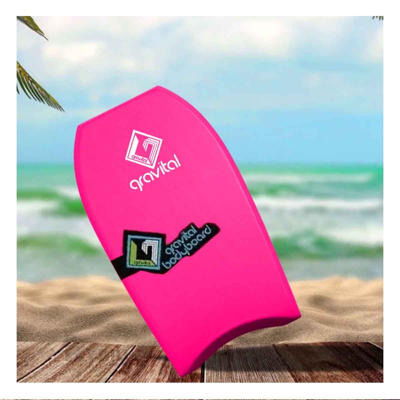 Bodyboard Compacto para Nadar en Color Fucsia de 37 RYBIU IMPORT ...