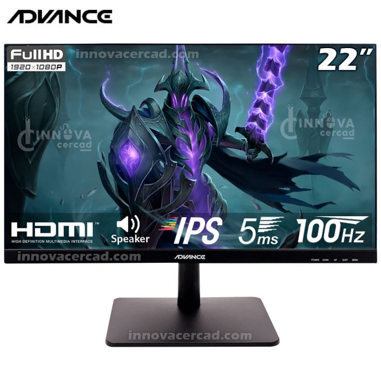 Monitor Advance ADV-2151S 22″ IPS Full HD 100HZ 5MS SPEAKER HDMI ...