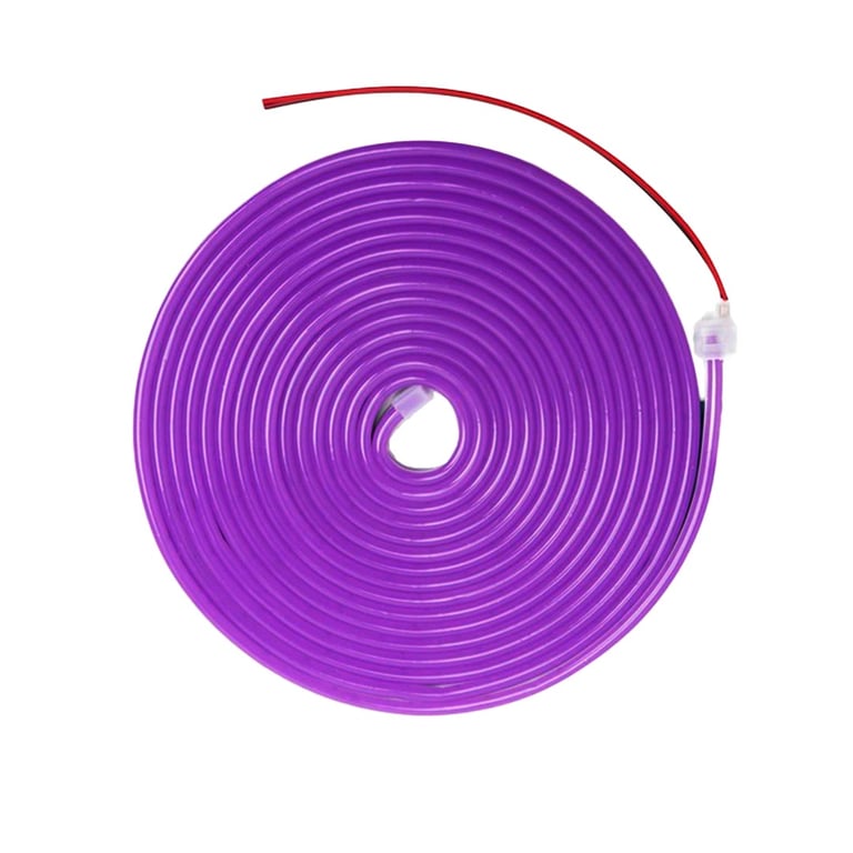 Luces Led Neon Tipo Manguera 5MTS Lila 12v GENERICO | falabella.com