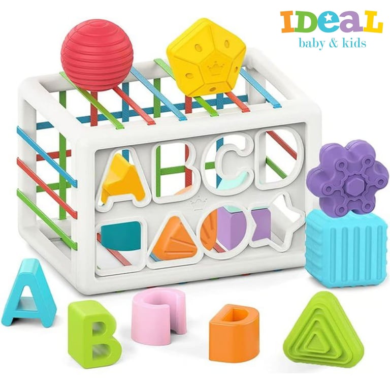 Cubo Didáctico de Clasificación con Encaje para Bebes IDEAL | falabella.com