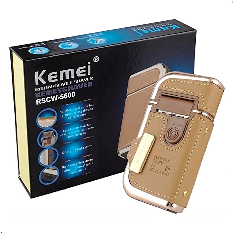 Maquina Afeitadora Shaver Kemei KM560 recargable portatil KEMEI ...
