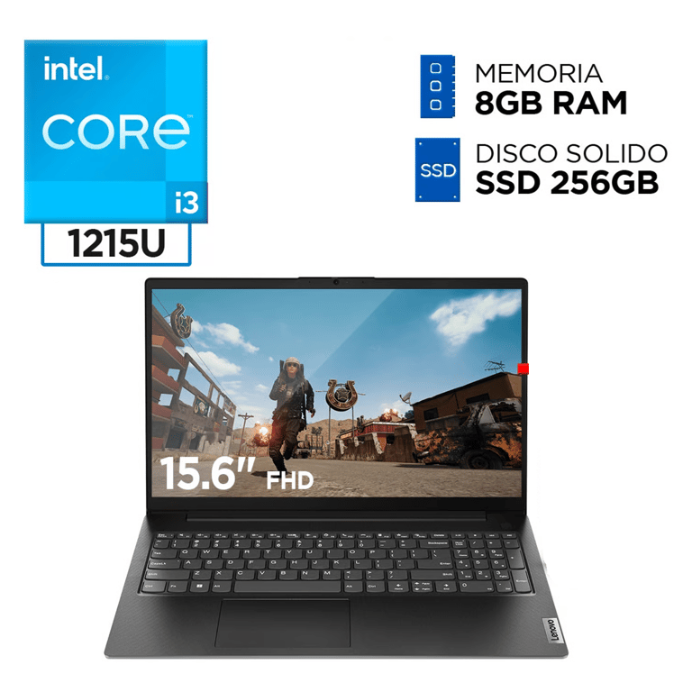 Laptop LENOVO Intel Core i3 1215U 8GB 256GB V15 G3 12° Gen 15.6 ...