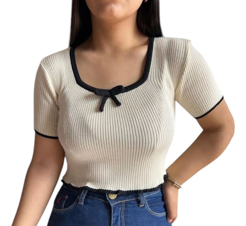 Blusita Mujer En Hilo Lazo 359G-15 Color Beige GENERICO | falabella.com