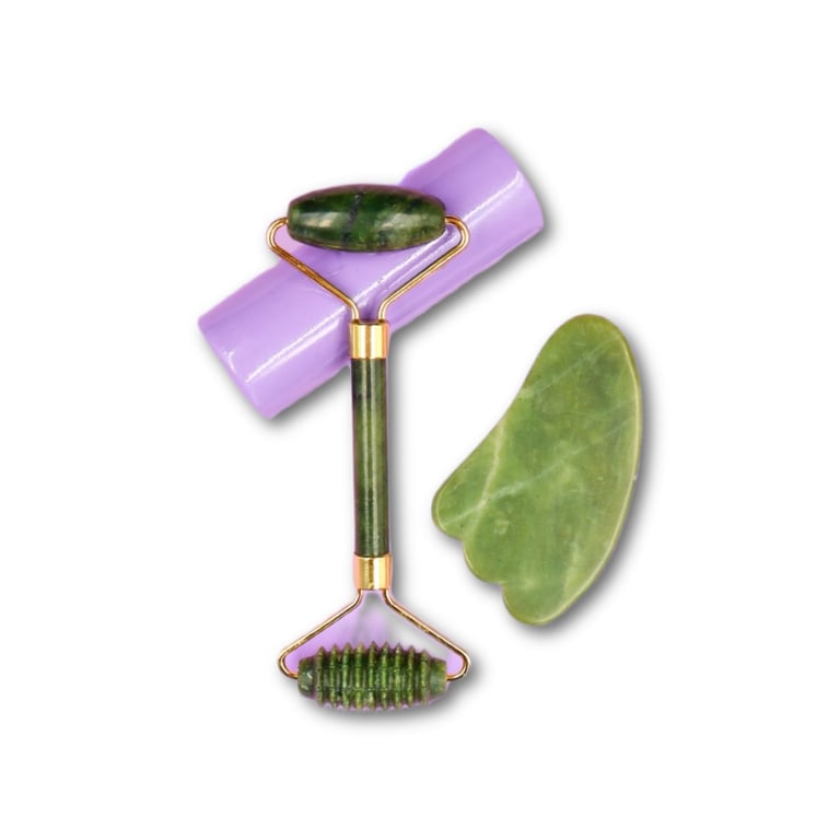 Set Rodillo Masajeador y Gua - Sha GENERICO | falabella.com