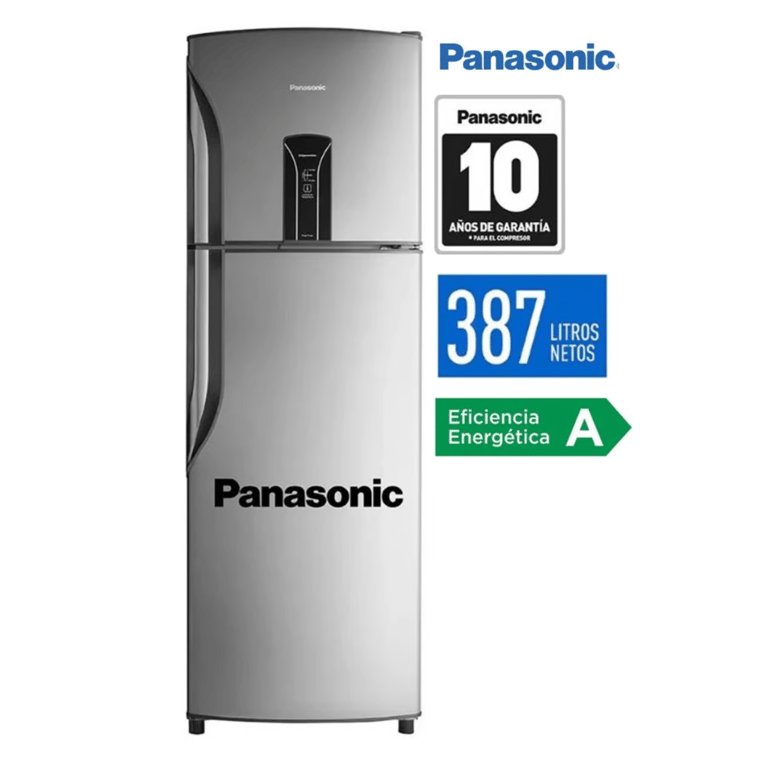 REFRIGERADORA PANASONIC NR-BT40BD1XD NO FROST 387L PANASONIC ...