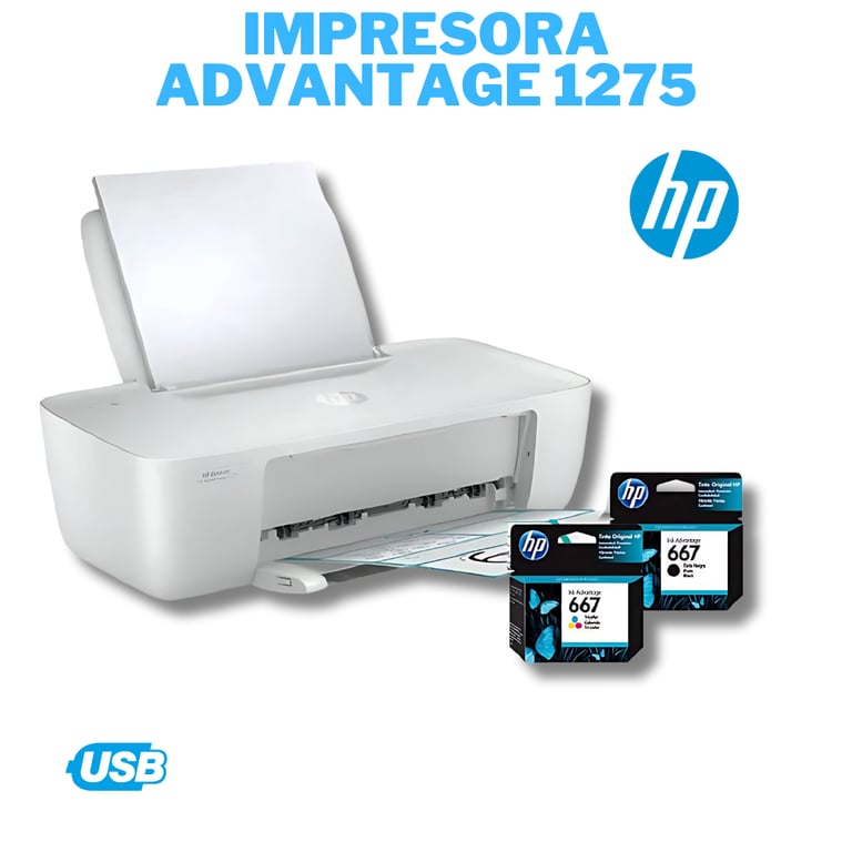 Impresora HP DeskJet Ink Advantage 1275 A COLOR HP | falabella.com
