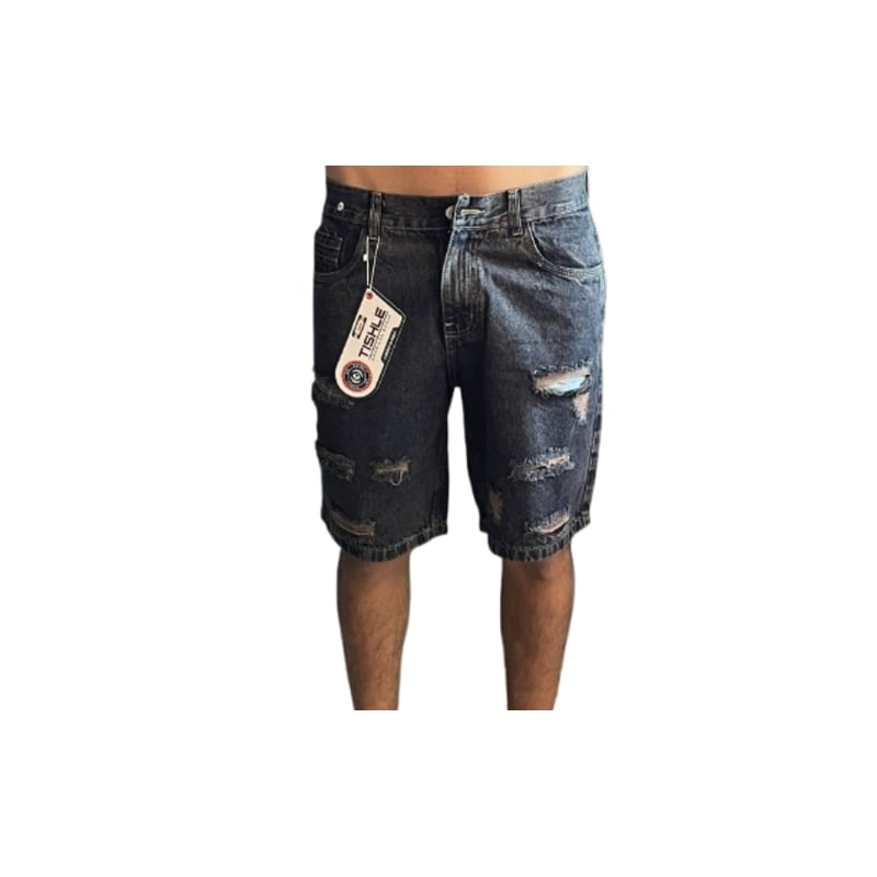 SHORT JEAN RASGADO PARA HOMBRE GENERICO | falabella.com