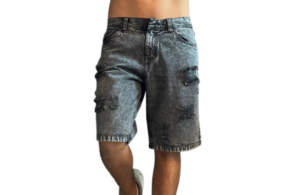 SHORT JEAN RASGADO PARA HOMBRE GENERICO | falabella.com