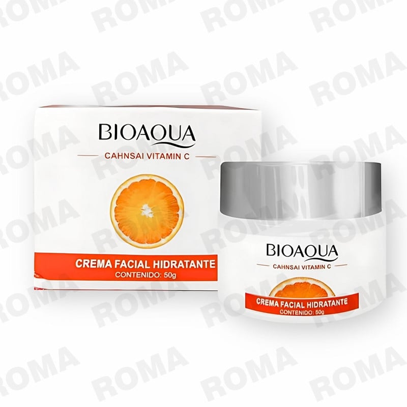 CREMA FACIAL HIDRATANTE VITAMINA C BIOAQUA 50G BIOAQUA | falabella.com