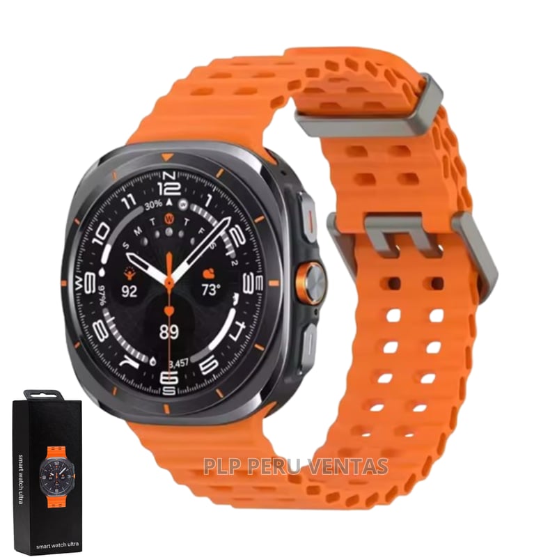 SmartWatch Hello 3 Ultra Galaxy Amoled 3D Ip68 Naranja OEM | falabella.com