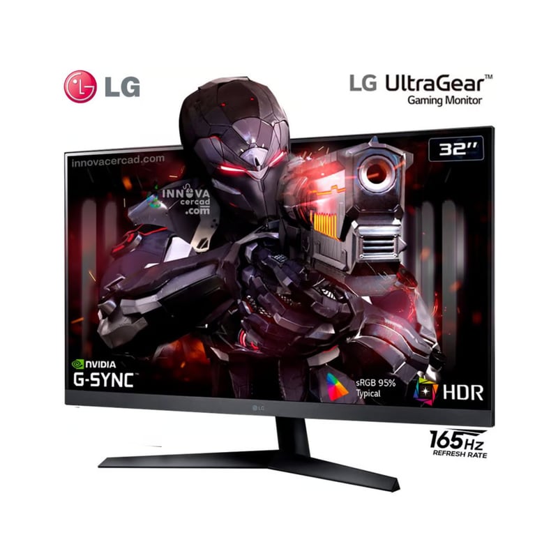 MONITOR LG GAMING ULTRAGEAR™ FHD 31.5" CON 165 Hz 32GN50R LG ...