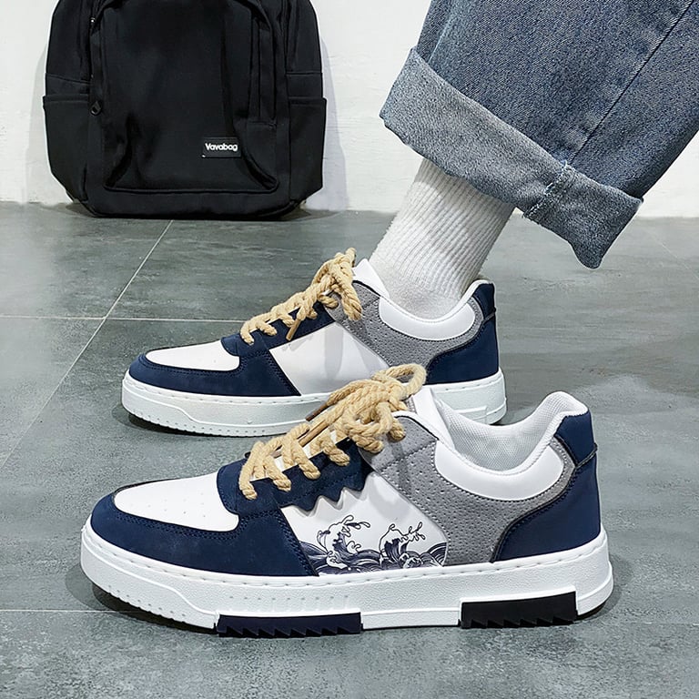 ZAPATILLA PARA HOMBRE NEW DENIMASR AZUL / GRIS - F08 GENERICO ...