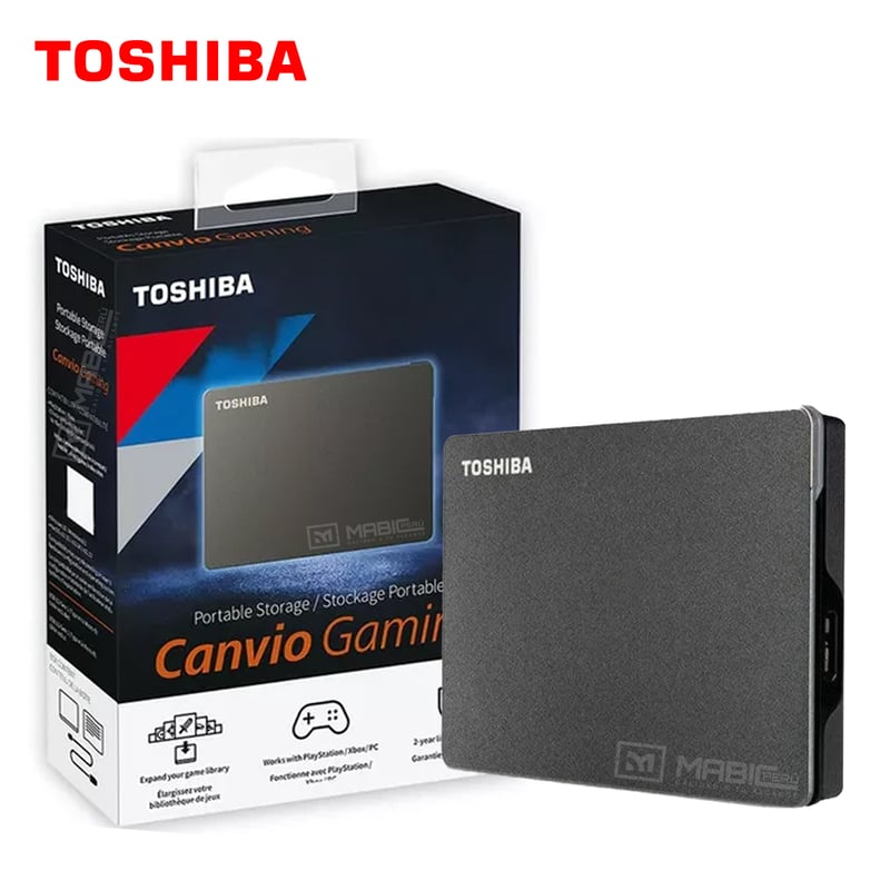 Disco Duro Externo Toshiba Canvio Gaming 4TB - Negro - Portátil TOSHIBA | falabella.com