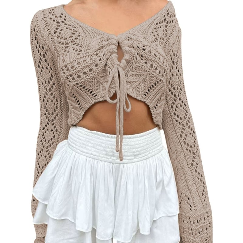Sueter Mujer Hilo Jala Pita 359G-19 Color Hueso GENERICO | falabella.com