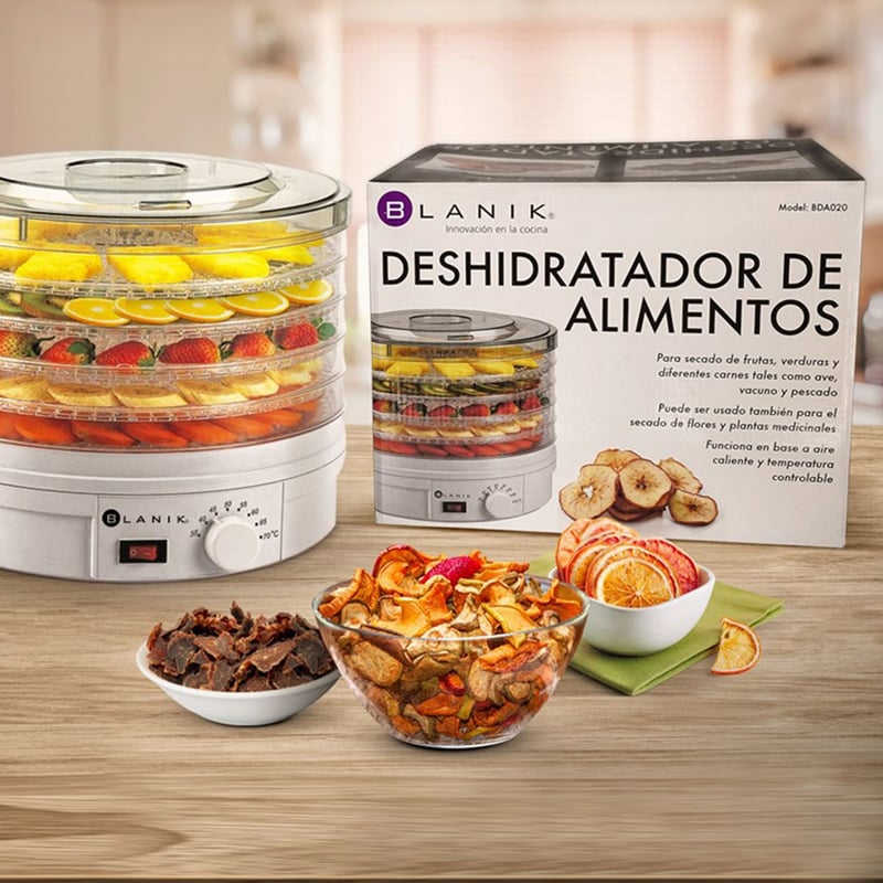 BLANIK Deshidratador de Alimentos Eléctrico 5 niveles certificado SEC ...